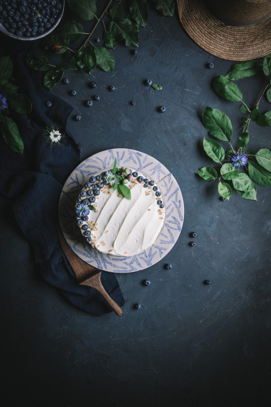 Blue Velvet Cake With Cream Cheese Frosting | Adventures in Cooking