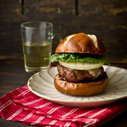 Barbequed Maple Balsamic Burger with Sharp Cheddar Cheese & a Giveaway ...