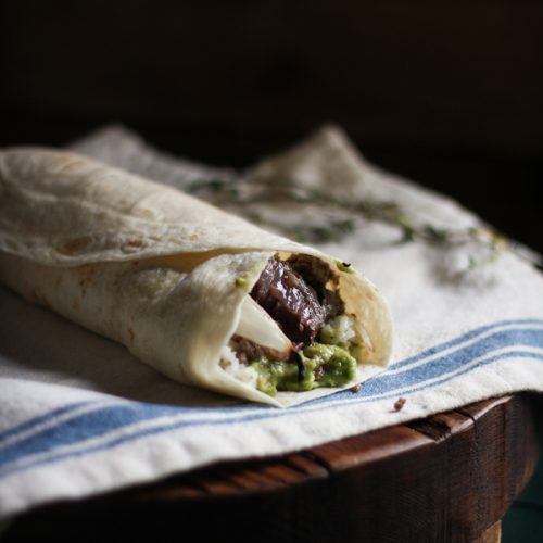 Lamb Burritos with Lemon Oregano Rice and Homemade Tzitziki ...