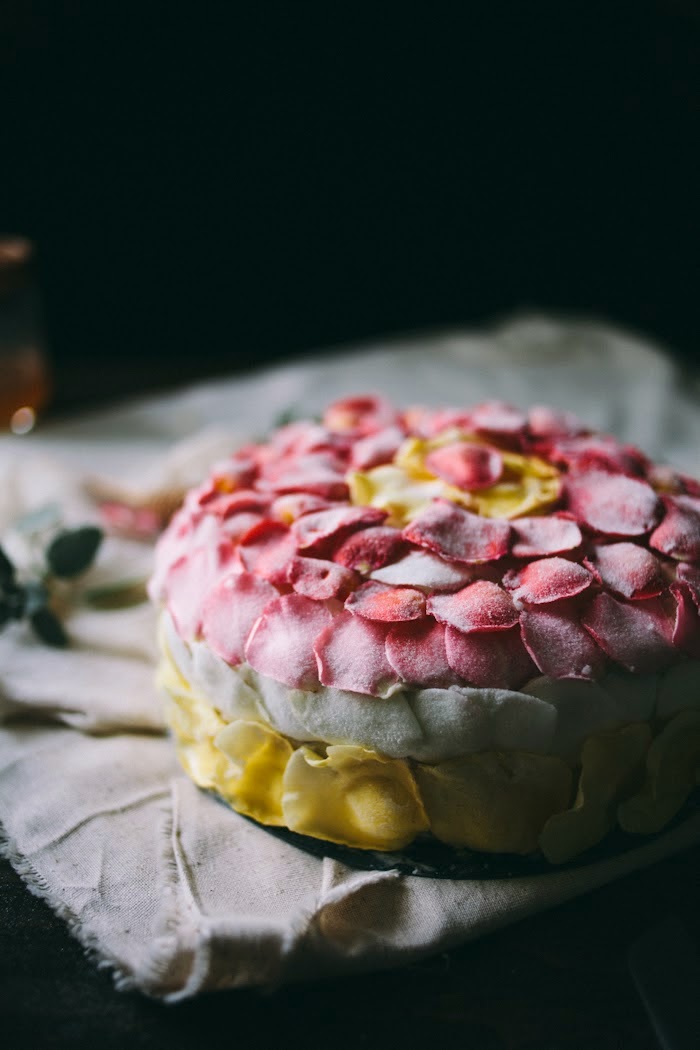 Salted Caramel Rose Cake | Adventures in Cooking