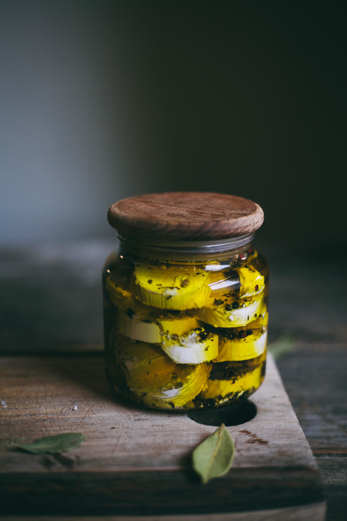 Herb-Marinated Cheeses | Adventures in Cooking