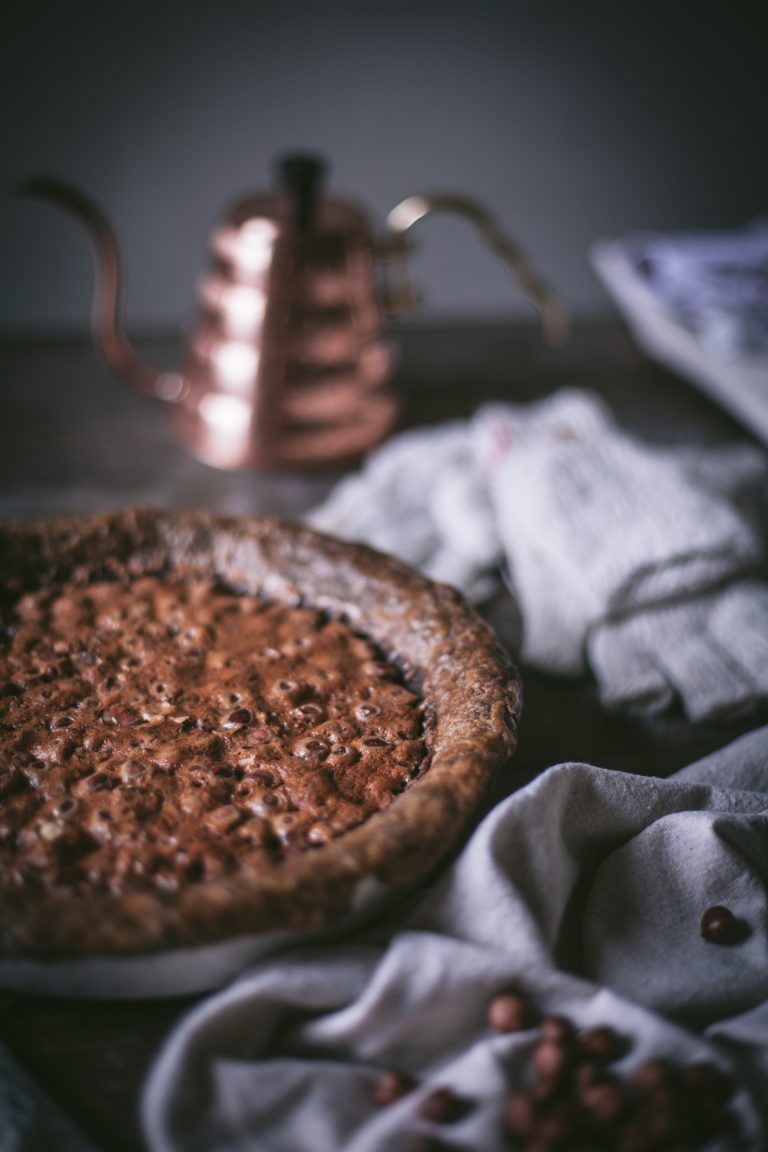 Hazelnut Chocolate Chess Pie With A Buckwheat Crust | Adventures in Cooking