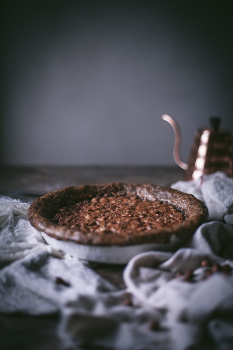 Hazelnut Chocolate Chess Pie With A Buckwheat Crust | Adventures in Cooking