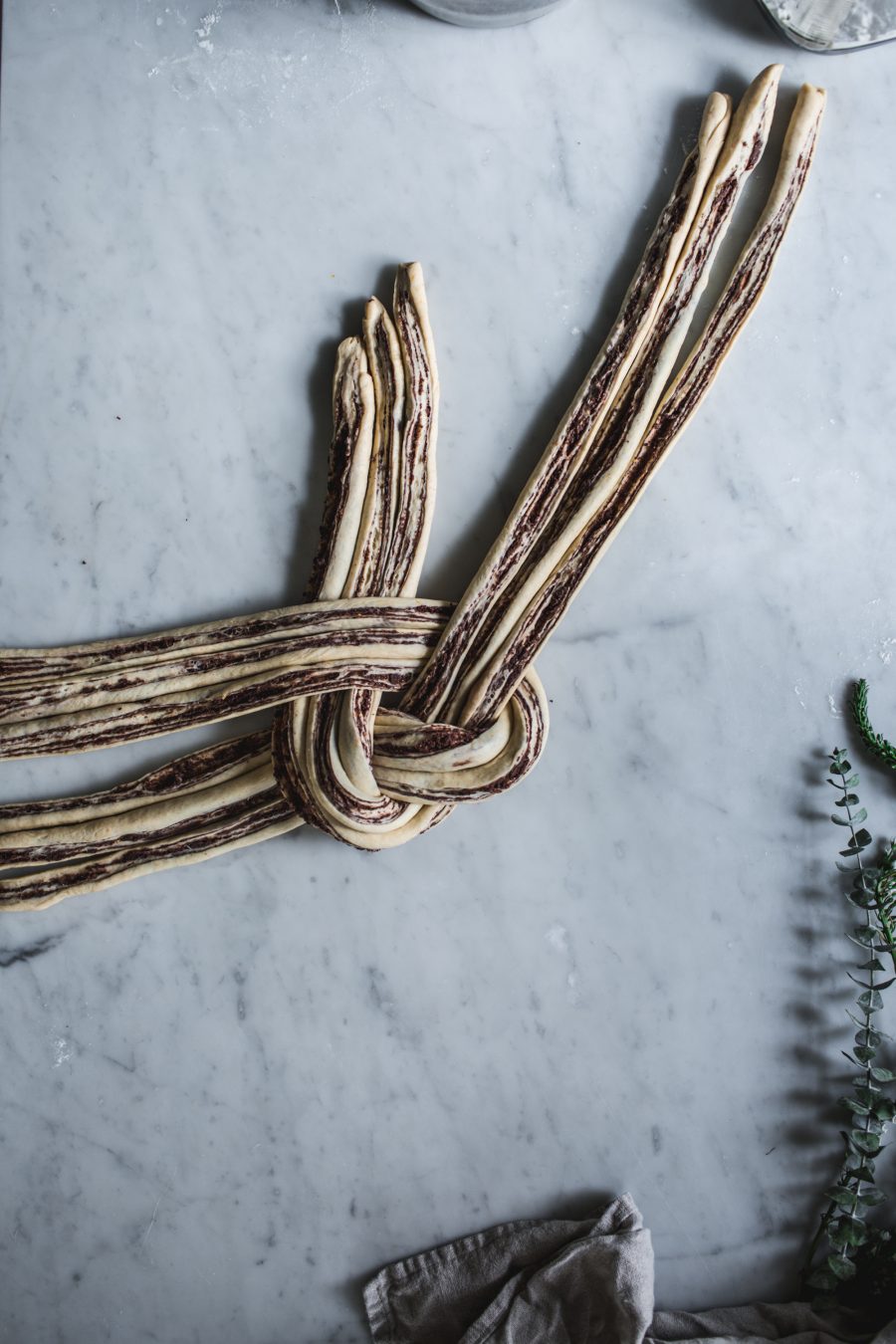 Woven Chocolate Cinnamon Bread | Adventures in Cooking