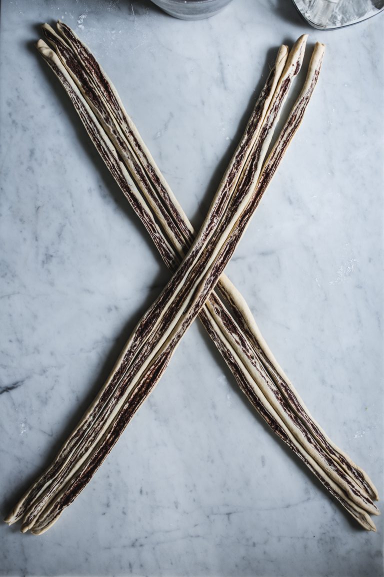 Woven Chocolate Cinnamon Bread | Adventures in Cooking