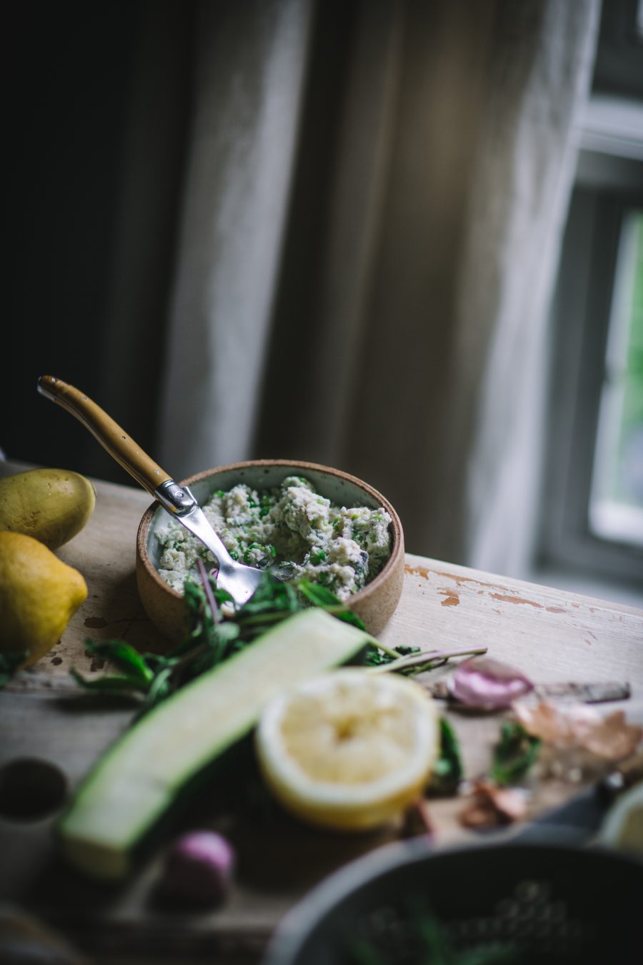 Mint Pea Ricotta Breakfast Toasts from the Wicked Healthy Cookbook