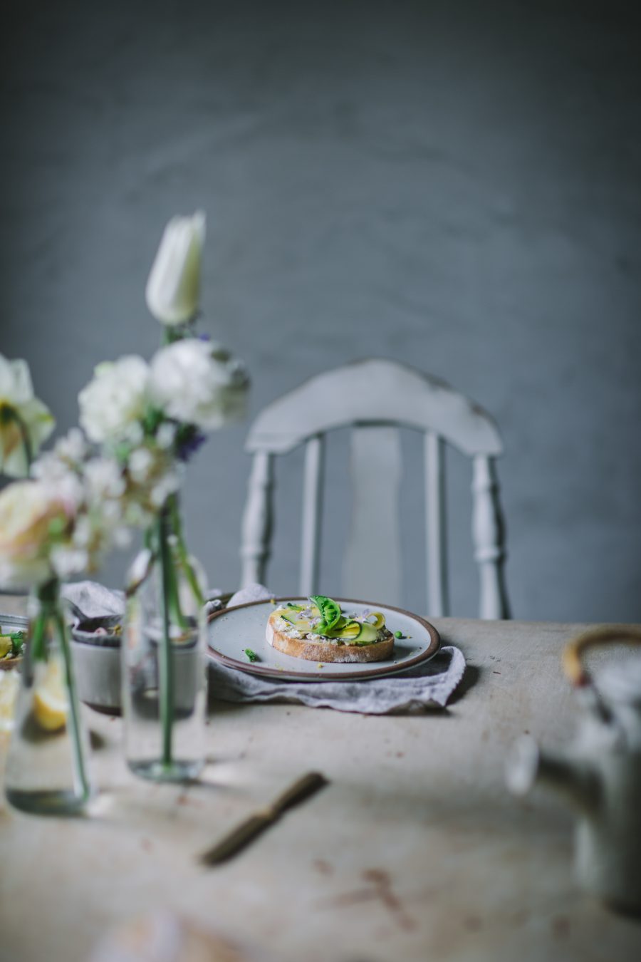 Mint Pea Ricotta Breakfast Toasts from the Wicked Healthy Cookbook