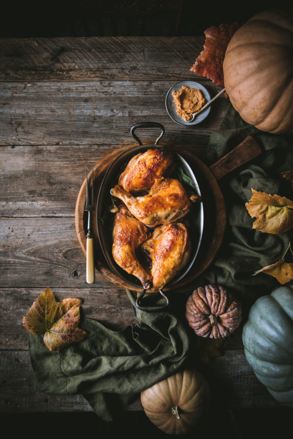 Miso Maple Butter Roast Chicken | Adventures in Cooking