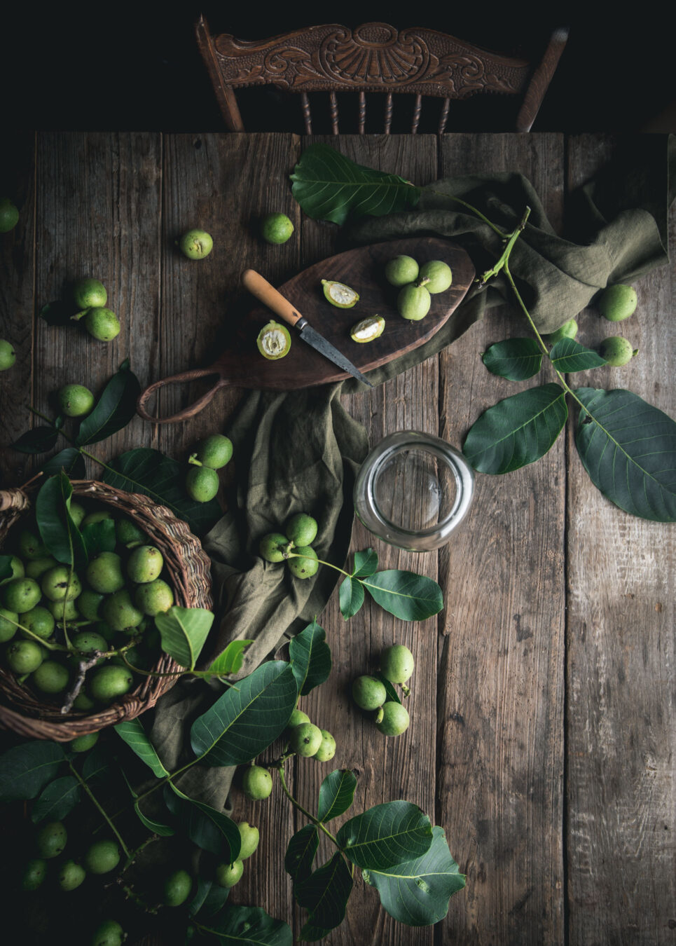 Nocino - A Recipe for Italian Walnut Liqueur | Adventures in Cooking
