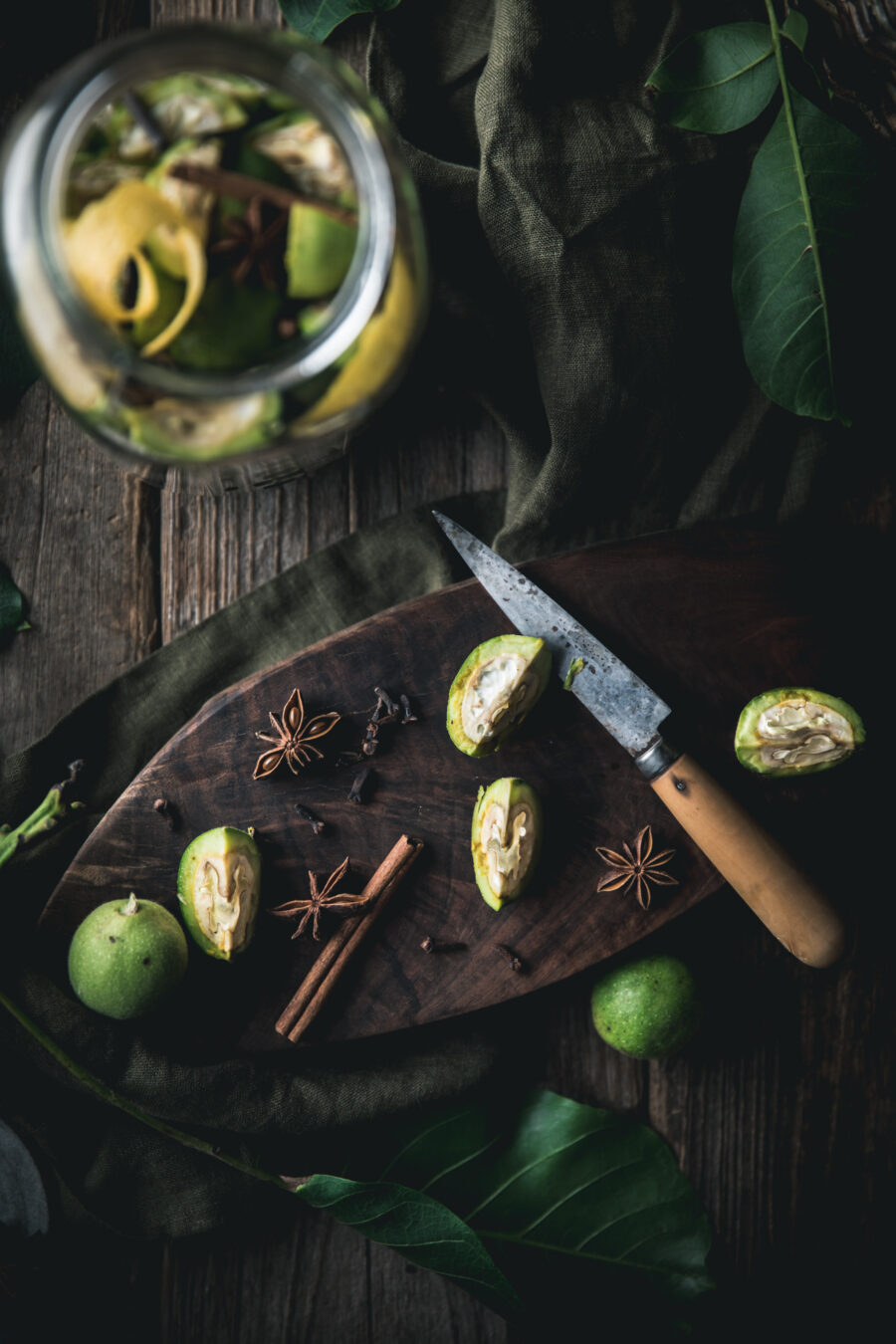Nocino - A Recipe for Italian Walnut Liqueur | Adventures in Cooking