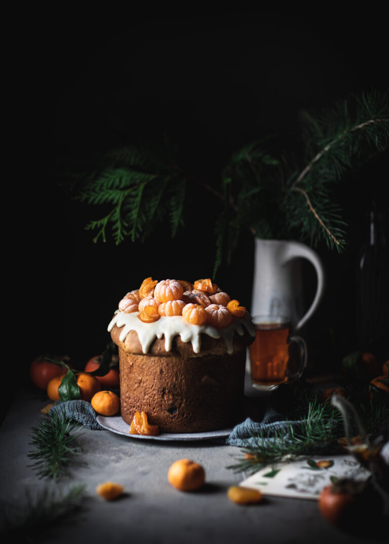Panettone with Mascarpone Glaze | Adventures in Cooking