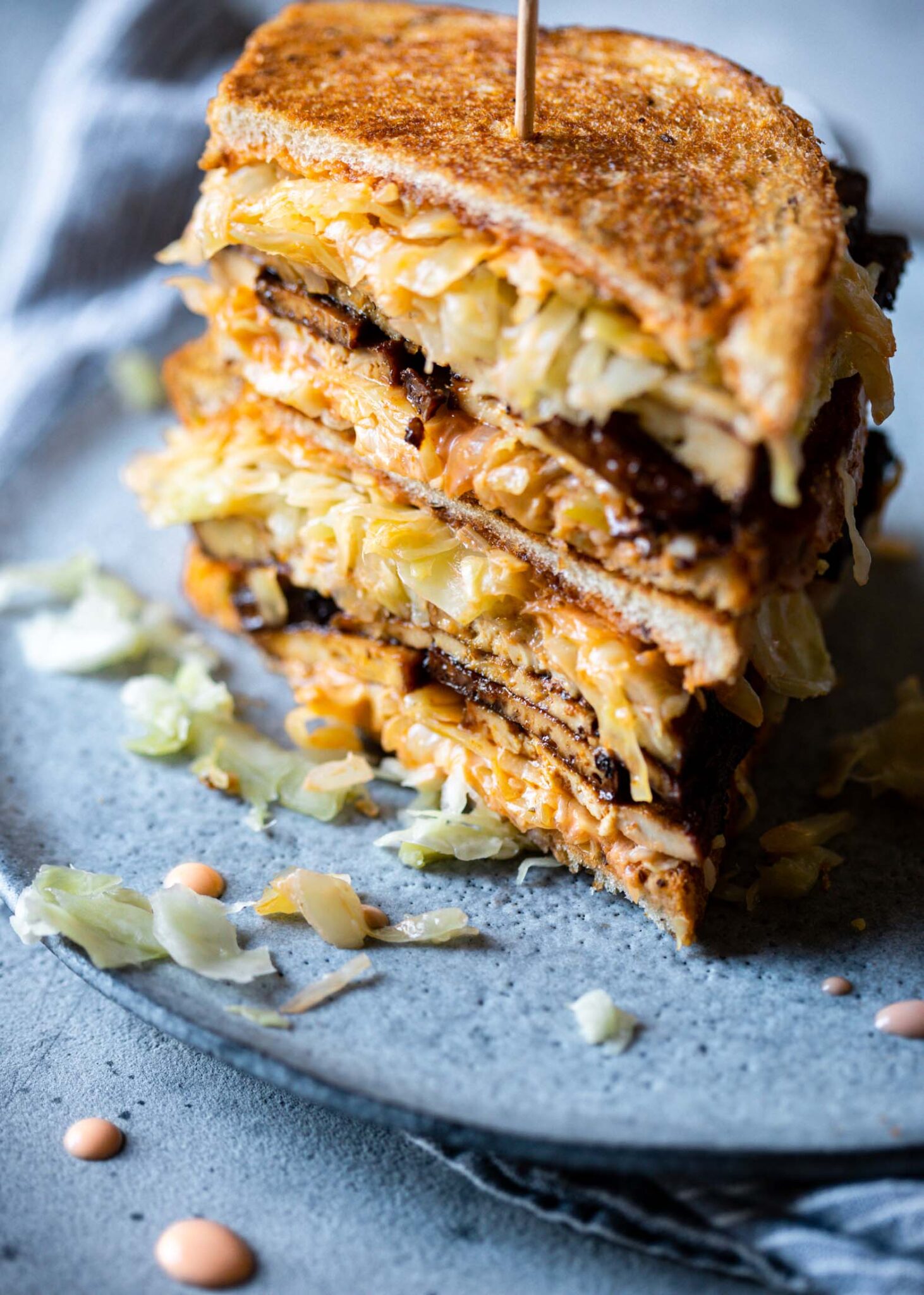 Easy Vegan Reuben Sandwich | Adventures in Cooking