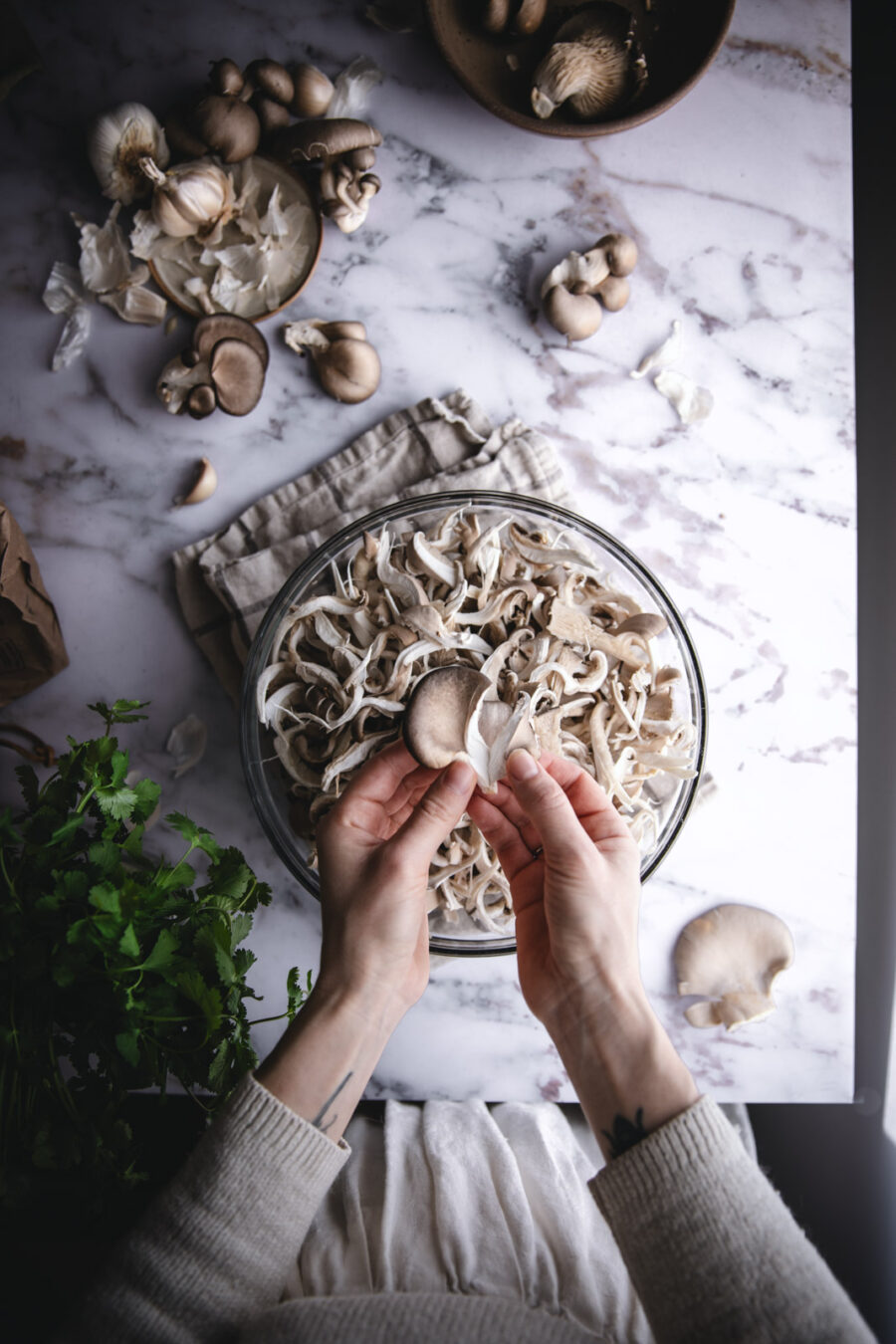 Shredded Mushroom Teriyaki Bowls with Soft Boiled Eggs | Adventures in ...
