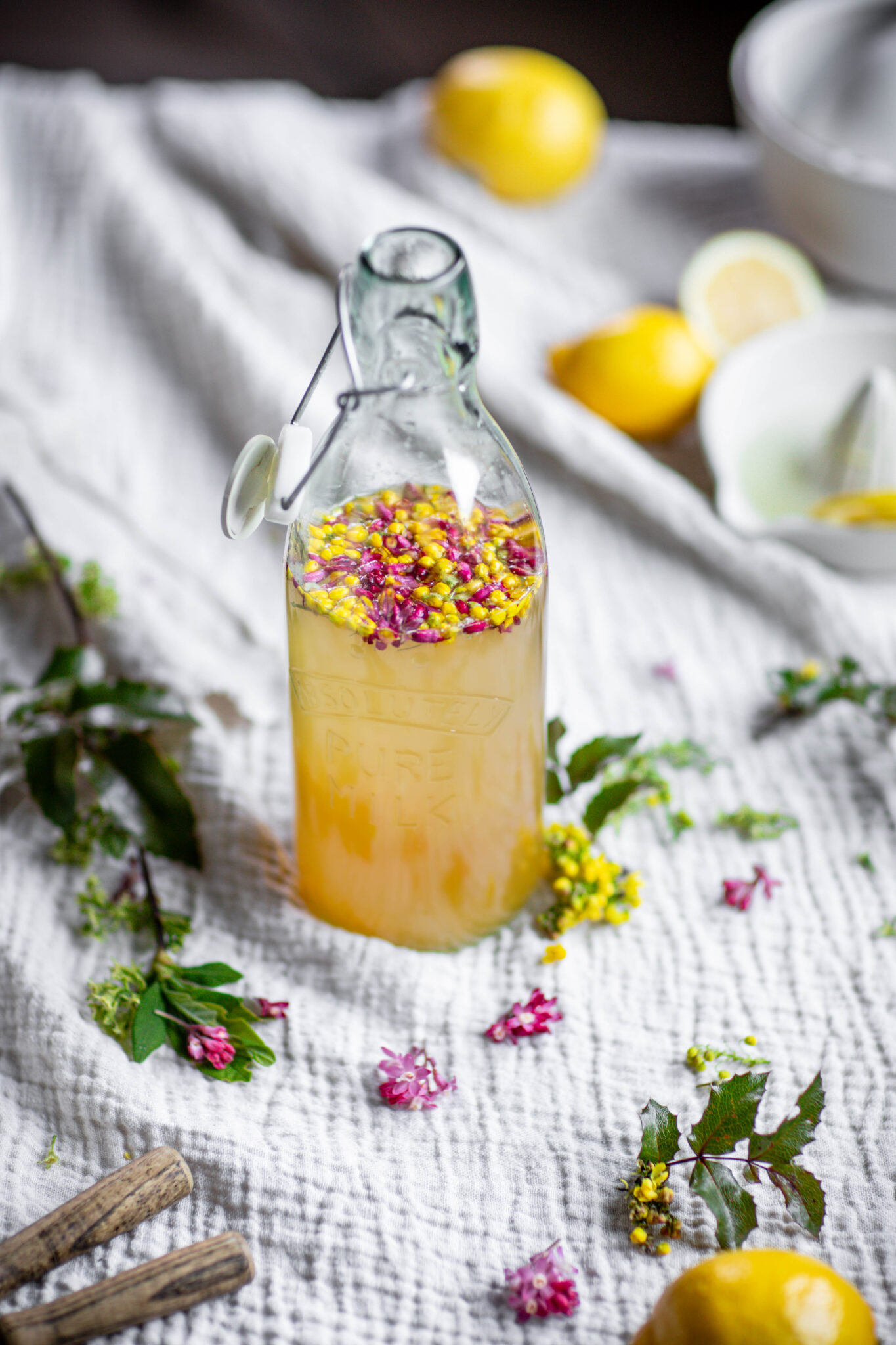Edible Flower Cordial | Adventures in Cooking